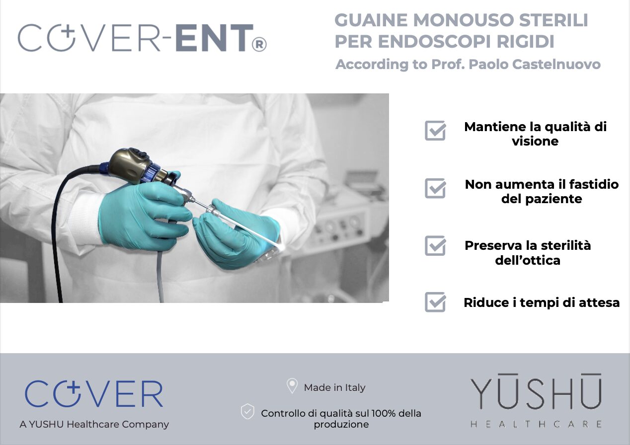 Sterile single-use sheaths for rigid endoscopes, also available for 70 ...